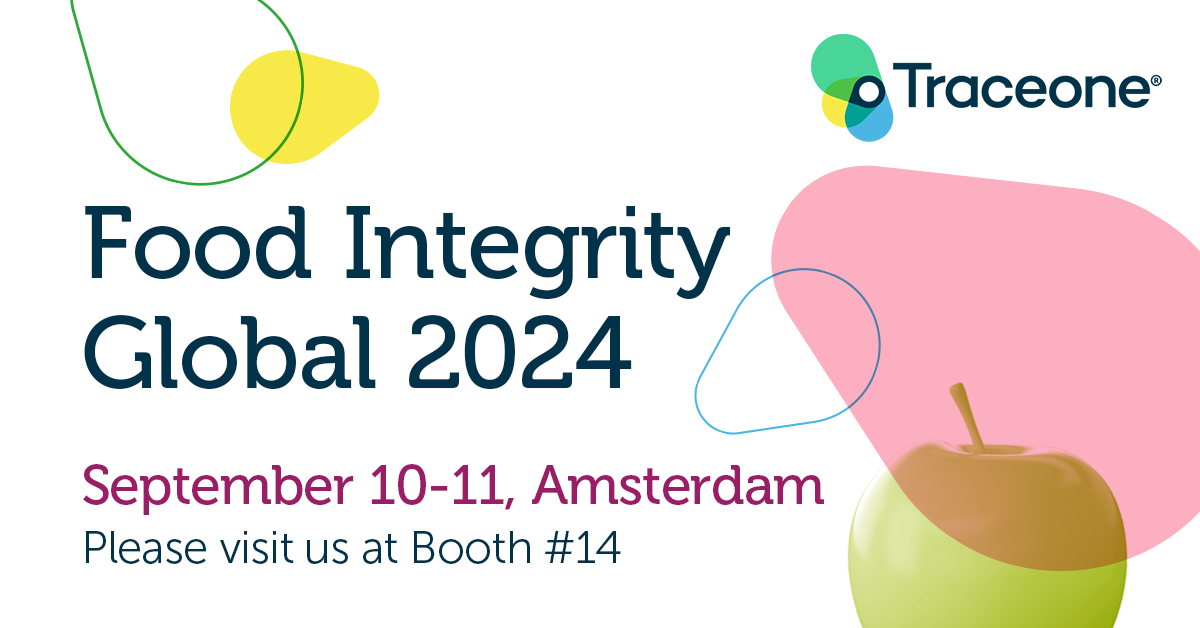 Join Trace One at the Food Integrity Global 2024