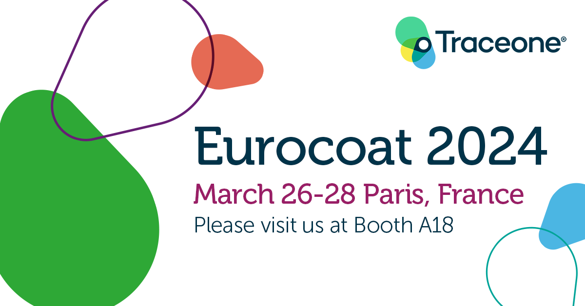 Join Trace One at the Eurocoat 2024, March 26-28